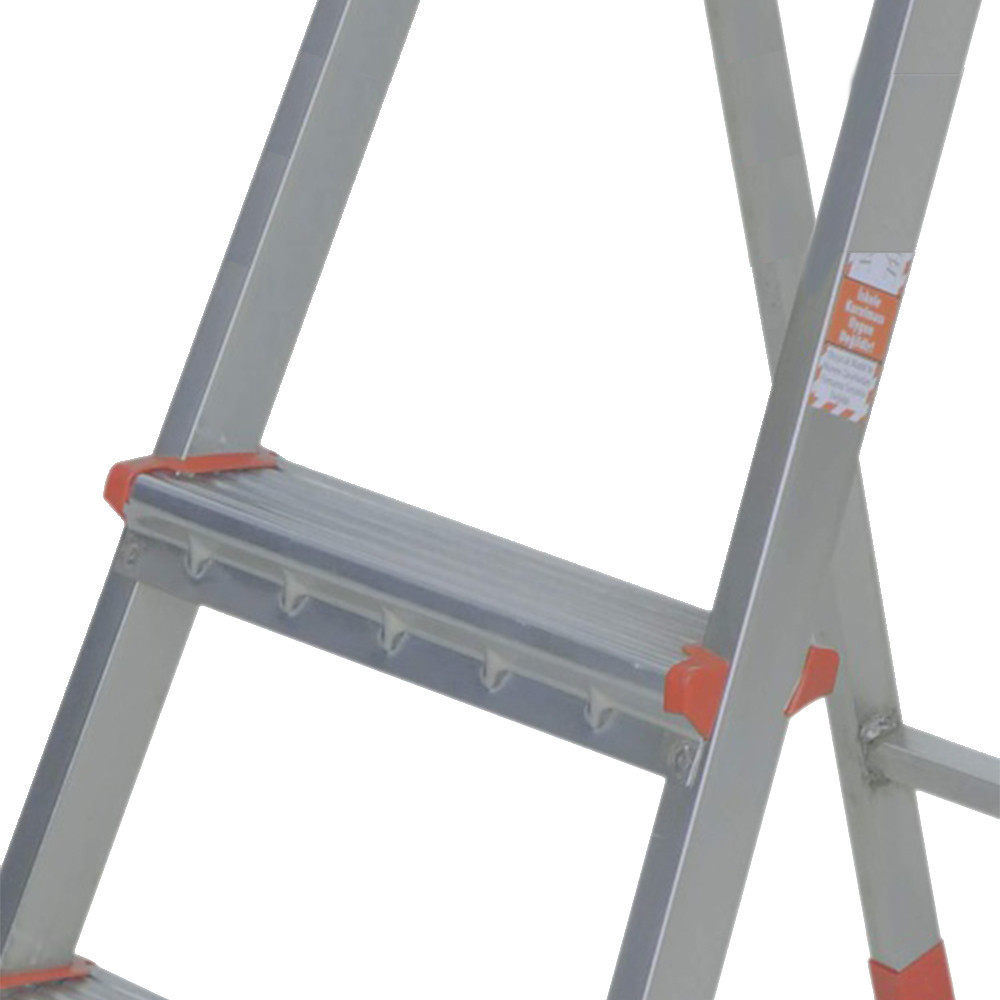 Scara metalica 2+1 trepte, 120kg/treapta, inaltime 124cm