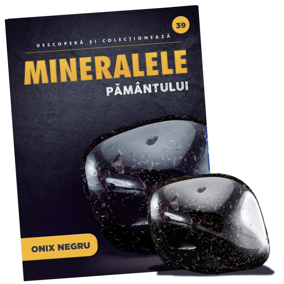 Onix Negru - Ediția nr. 39 (Descoperă Mineralele Pământului)
