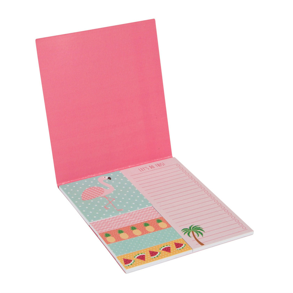 Sticky notes flamingo