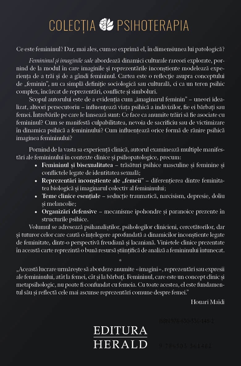 Femininul si imaginile sale - Studii de caz si interpretari ...