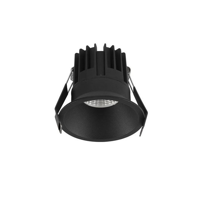 Spot LED incastrabil tavan fals / plafon LUELA 3000K negru | universul ...