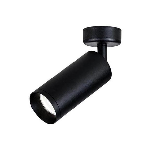 Spot LED aplicat directionabil design modern Likos 24 negru | universul ...