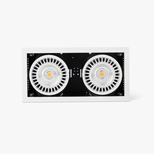 Spot LED incastrabil COLIN-2 White recessed 48-72W 3000K 20 ...