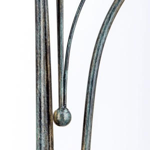 Lampadar design rustic cu 3 brate Vela, Antik | universul-luminii.ro