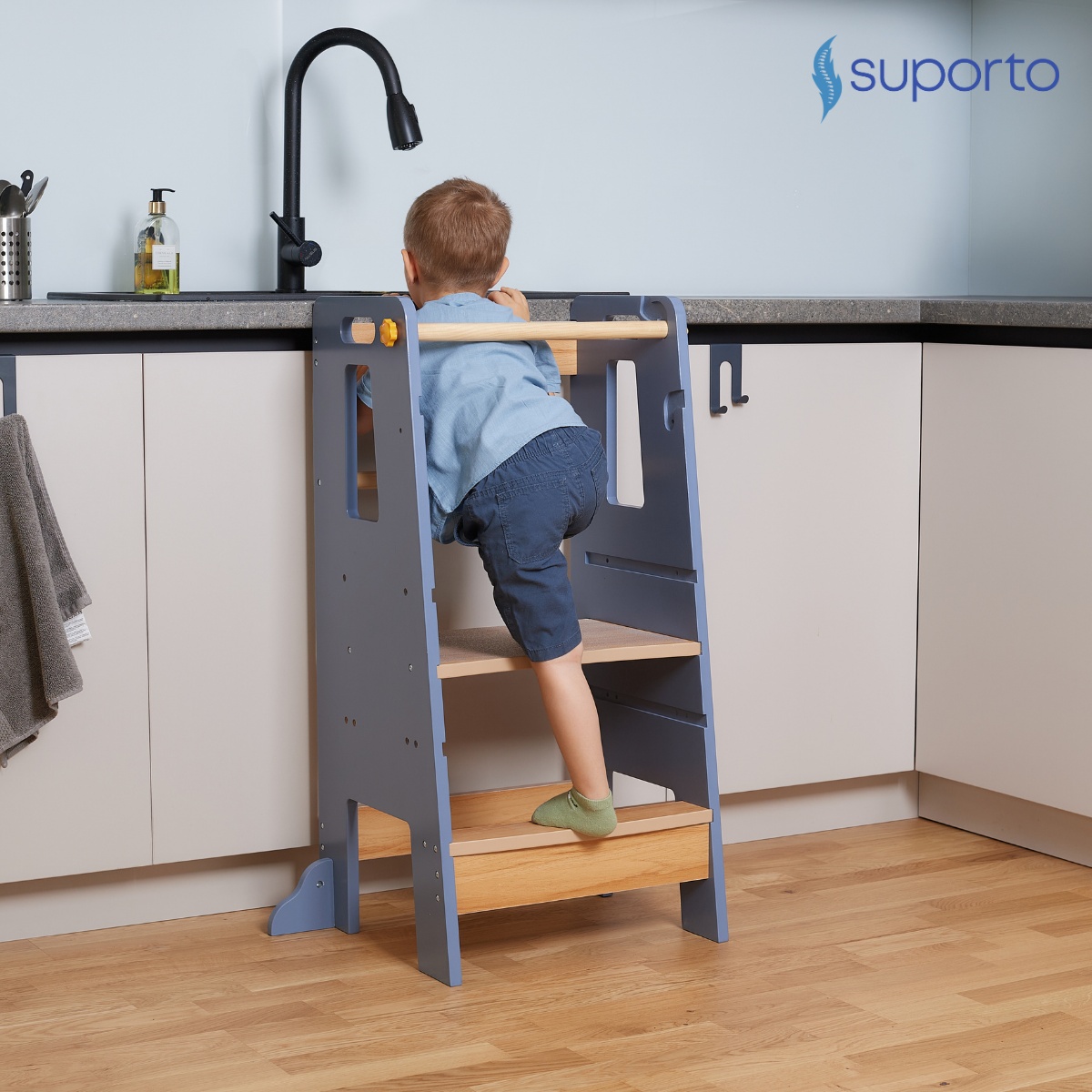 Turn de Invatare tip Learning tower pentru Copii Suporto, Rol de ...
