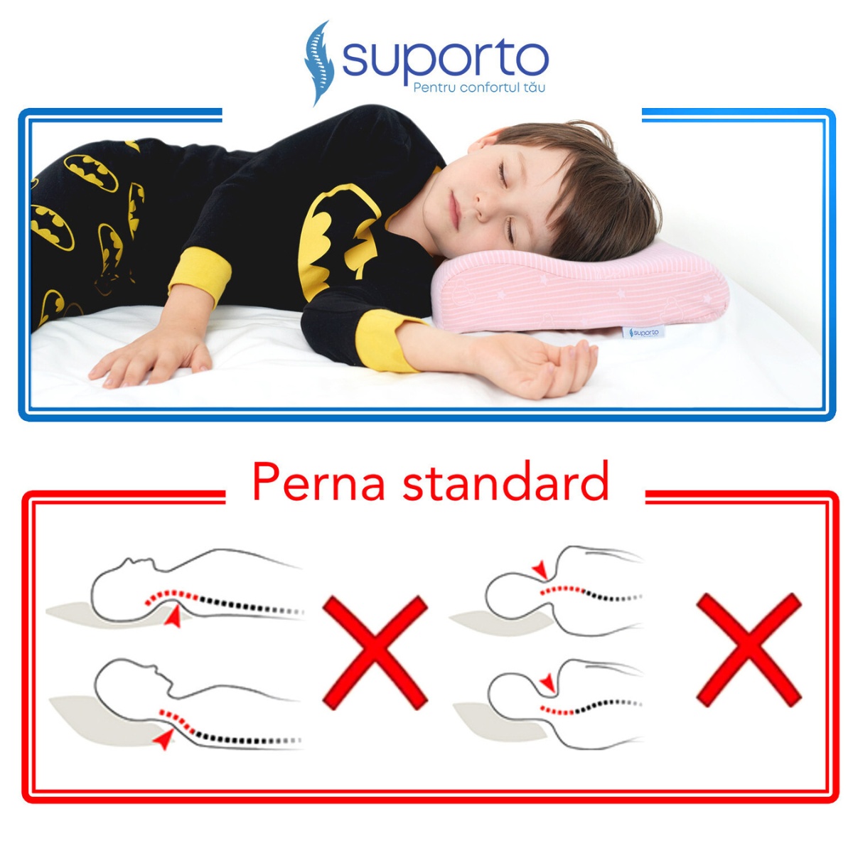 Perna pentru copii ortopedica ️ Pattern Roz 24+ luni Hipoalergenica din ...