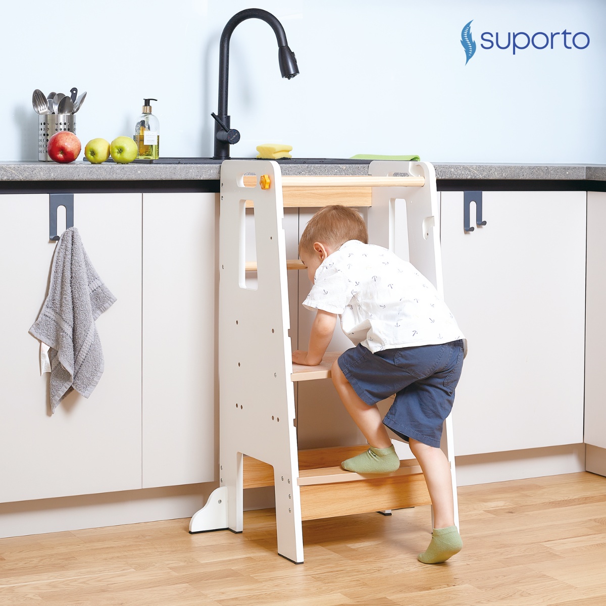 Turn de Invatare tip Learning tower pentru Copii Suporto, Rol de ...
