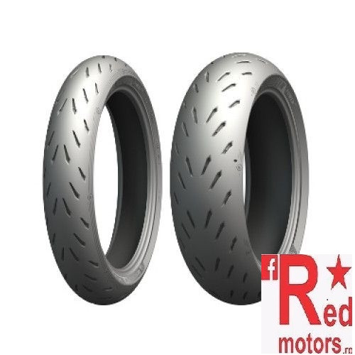 Set anvelope/cauciucuri moto Michelin Road 5 110/70ZR17 54W + 150 ...