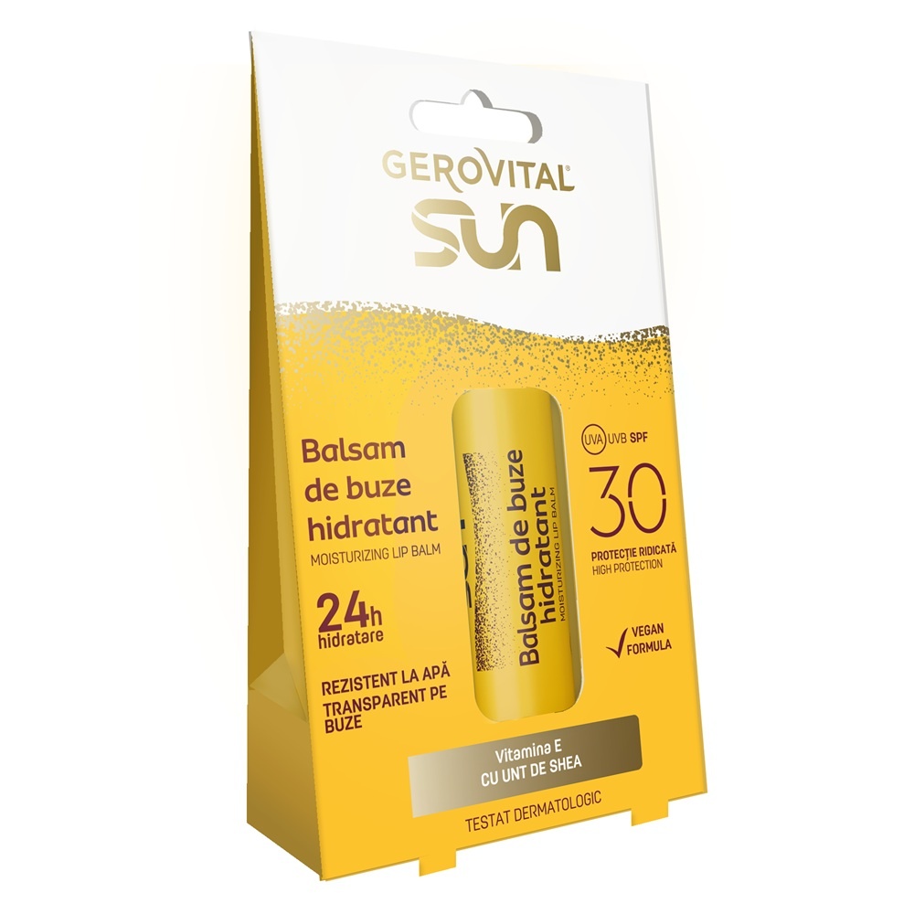 Balsam de Buze SPF 30 Gerovital Sun 5.7 ml