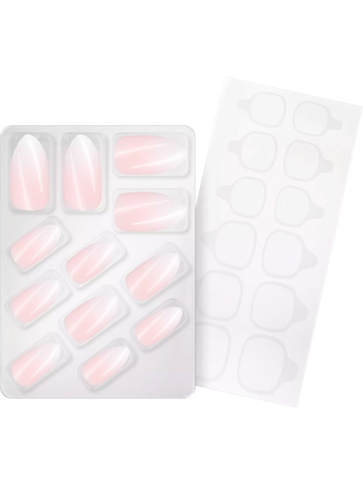 Set Unghii False cu Lipici - Manichiură Babyboomer Eleganta | Essence