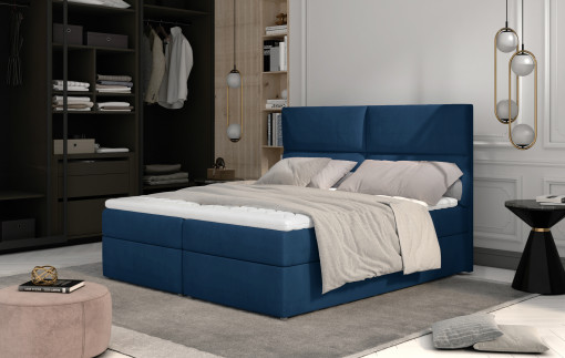 Pat boxspring Amber 160x200 cm Monolith 77 - Homewish.ro