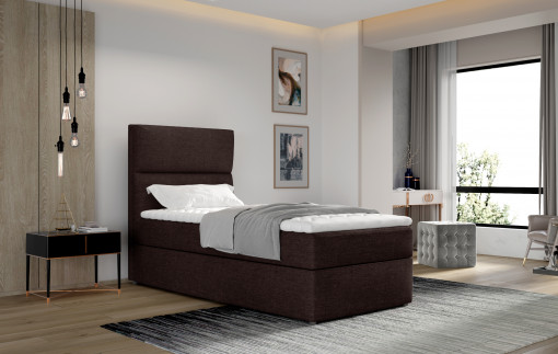 Pat boxspring Arco 90x200 cm Sawana 26 - Homewish.ro