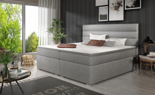 Pat boxspring Softy 160X200 cm Sawana 21 - Homewish.ro