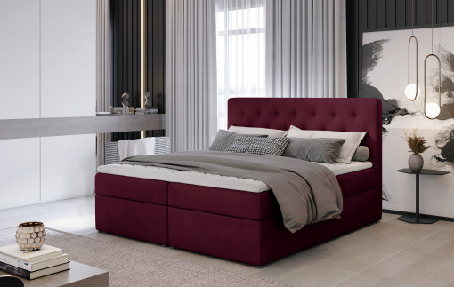 Pat boxspring Loree 140x200 cm Matvelvet 68 - Homewish.ro