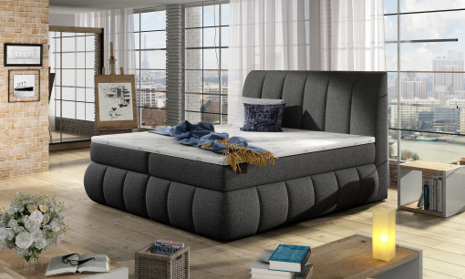 Pat boxspring Vincenzo 160x200 cm Inari 91 - Homewish.ro
