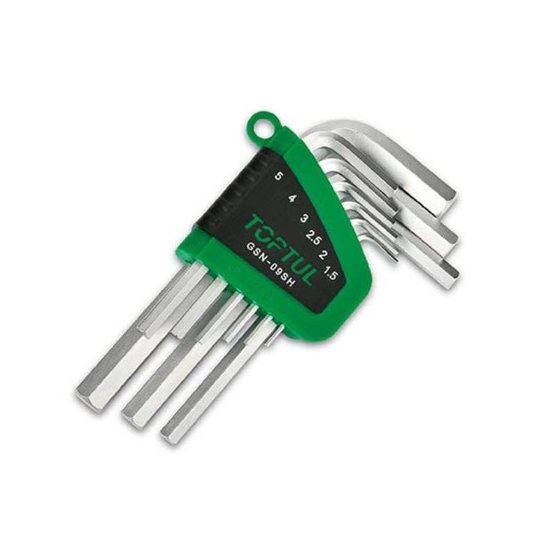 Set chei hexagonale 9 BUC Toptul