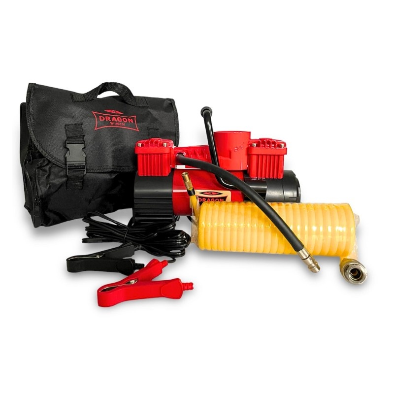 Compresor portabil cu led 12V 60l/min Dragon Winch