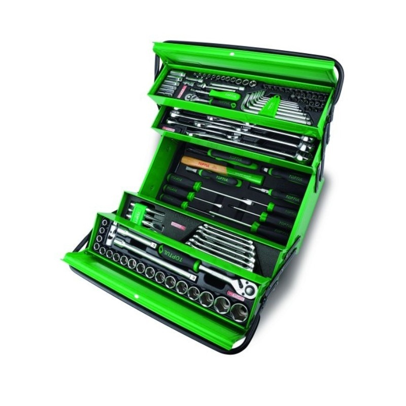 Trusa scule metalica verde 47x35x22cm Profitool