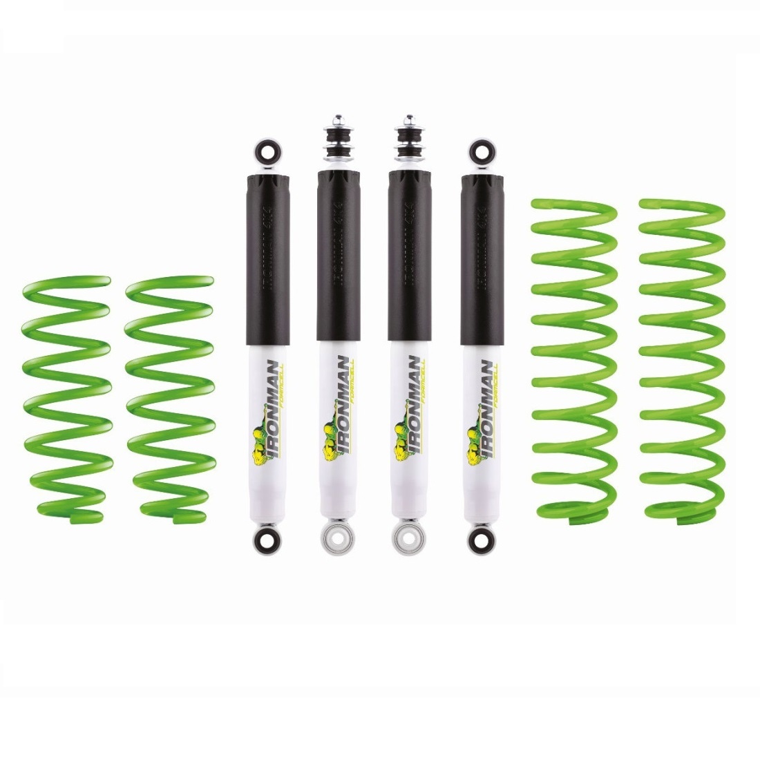Kit Suspensie Toyota Prado 120 scurt +45mm IronMan4x4 NitroGas