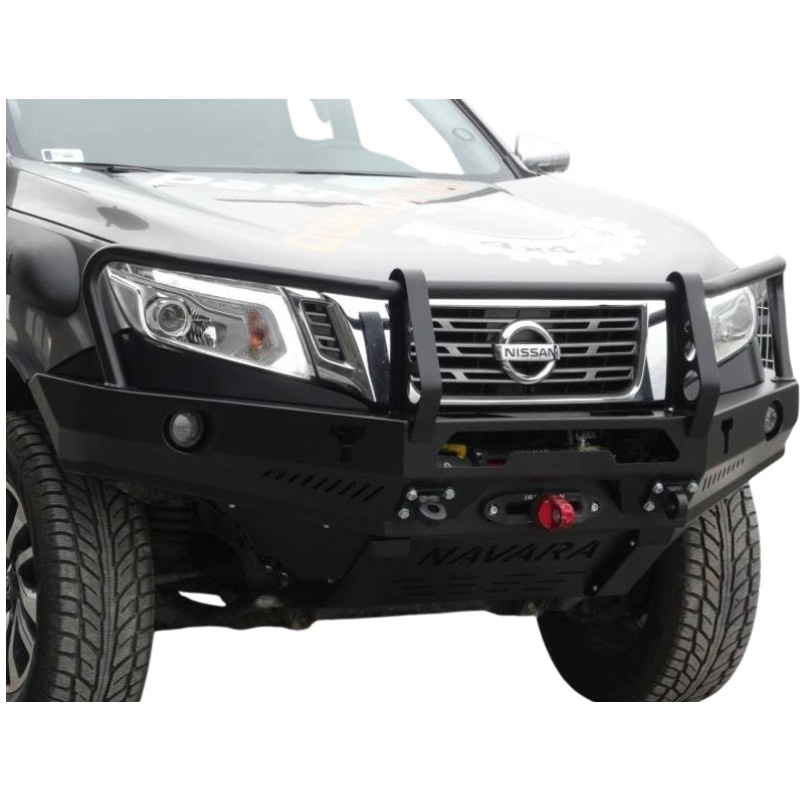 Bară față cu bullbar Nissan Navara D23 (2014-2023) Fabryka4x4