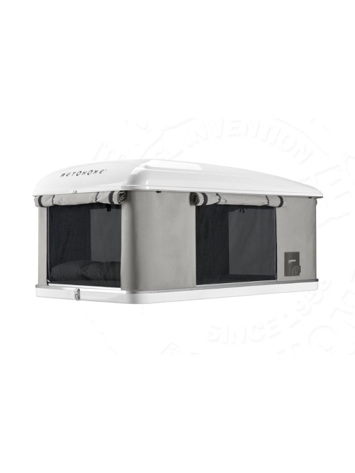 Cort de acoperis Airtop Plus Mediu Alb, textil gri, 2-3 persoane, 60 kg ...