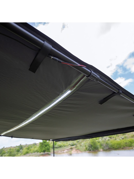 Marchiza Aluminiu 2x2.5m cu LED Overlander Max