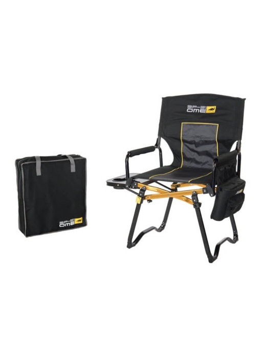 Scaun pliabil max. 150 kg Negru-Galben ARB Director’s chair