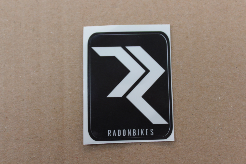 Radon sticker 68/51mm sticker