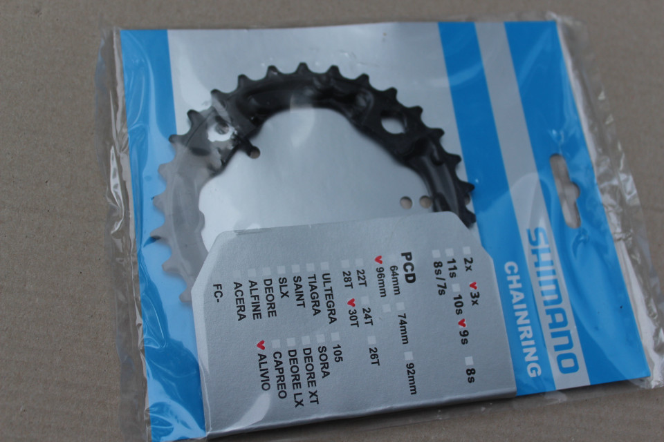Shimano foaie 30t. 96mm BCD - FC-M4000 Alivio