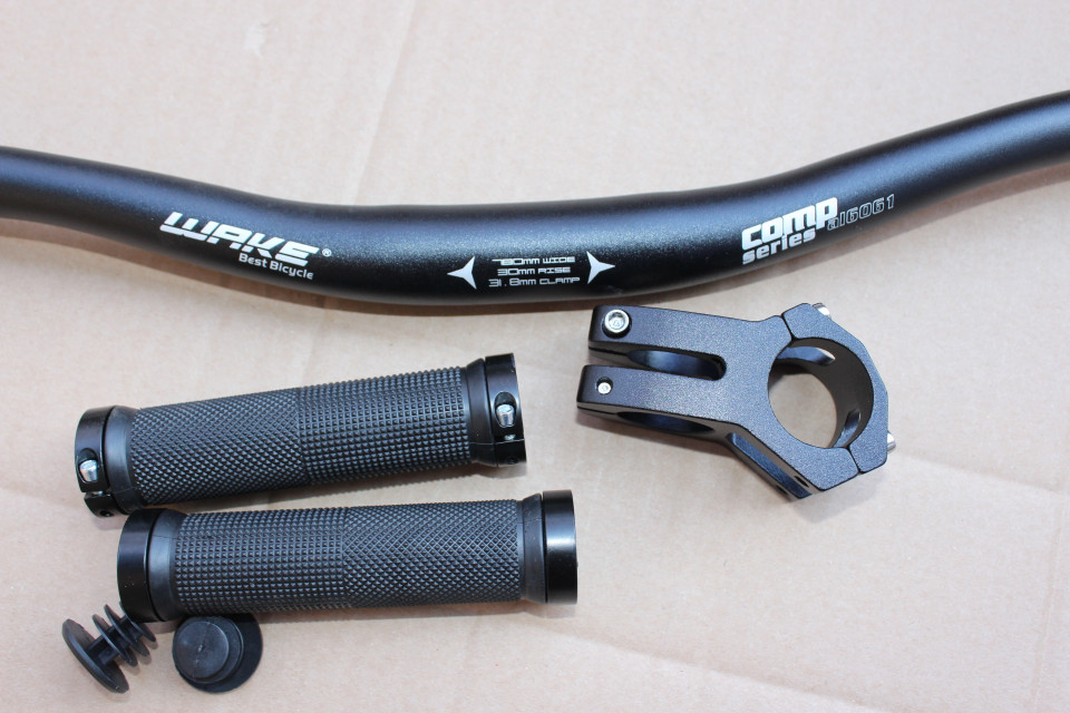 Wake combo ghidon 780mm + pipa + manson - Negru