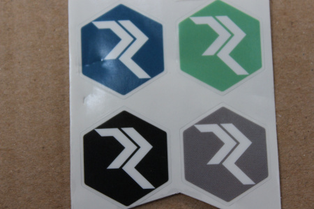 Radon 4X sticker 56/65mm sticker