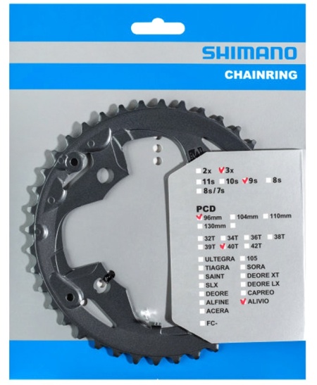 Shimano foaie FC-M4000 40t. 96mm BCD