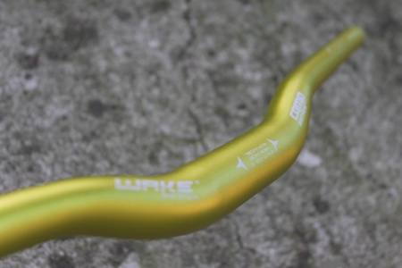 Wake Downhill Riserbar 780mm - Verde