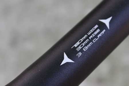 Wake Downhill Riserbar 780mm - Negru