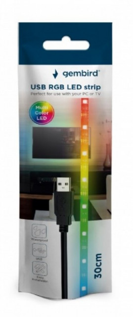 Gembird led-SU-RGB30-01 USB RGB led traka 30cm Kupite na Kliklak.rs