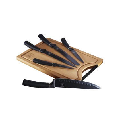 Kaufmax set noževa 6 delova sa daskom za sečenje km-0077 ( 425898 ) Kupite na Kliklak.rs