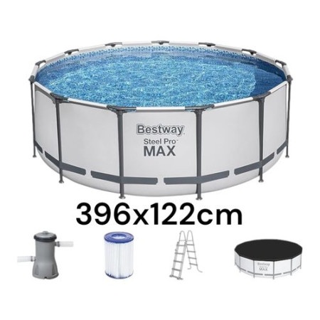 Bestway 5618w Bazen steel pro max set, filter p. 396x122cm ( 4012 ) Kupite na Kliklak.rs