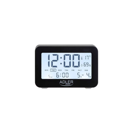 Adler ad1196b budilnik sa alarmom i temparaturom Kupite na Kliklak.rs