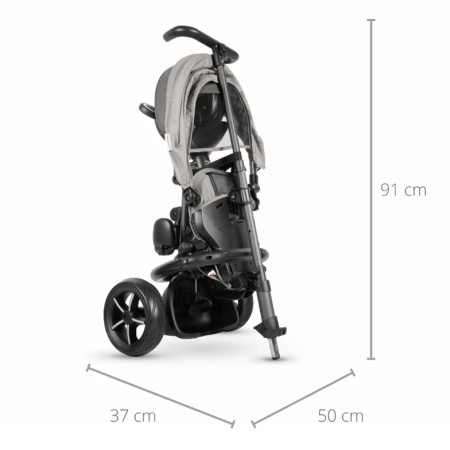 QPlay tricikl rito star grey ( QP382G ) Kupite na Kliklak.rs