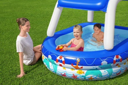 Bestway Bazen za decu sa krovom sea captain family pool ( 54370 ...