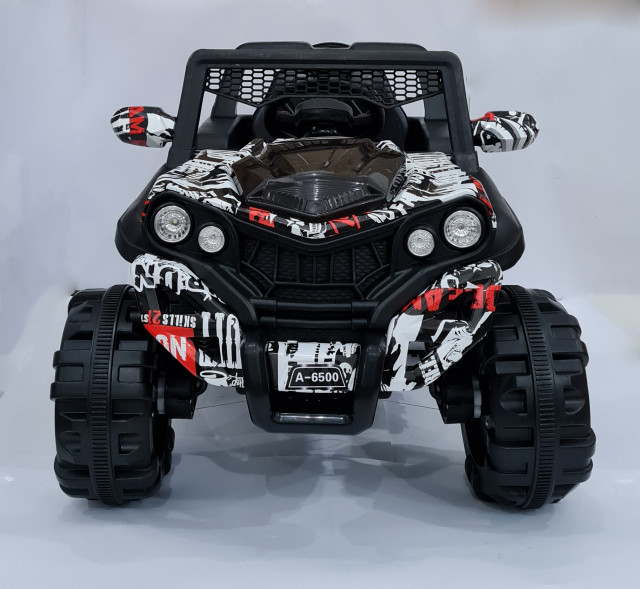 Bagi Mini 4x4 auto na akumulator za decu Crno/Beli Kupite na Kliklak.rs