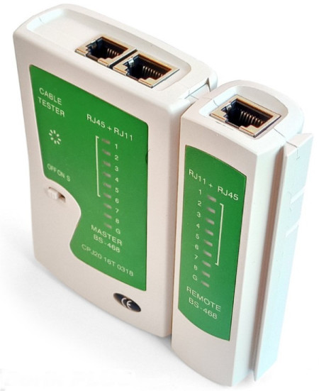 Lan tester za RJ45 i RJ11 kablove Kupite na Kliklak.rs