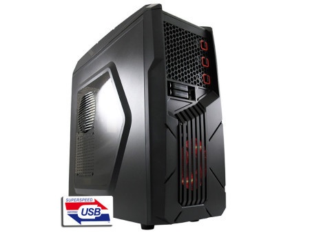LC-Power 989B protector midi-tower/ATX/Micro-ATX,Mini-ITX/Gaming/crna kućište ( 006201 ) Kupite ...