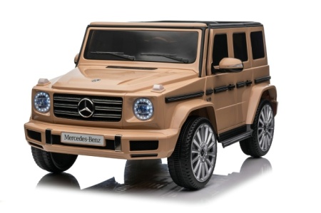 Dečiji automobil na akumulator - Mercedes Benz G500 4×4 Zlatna boja peska Kupite na Kliklak.rs