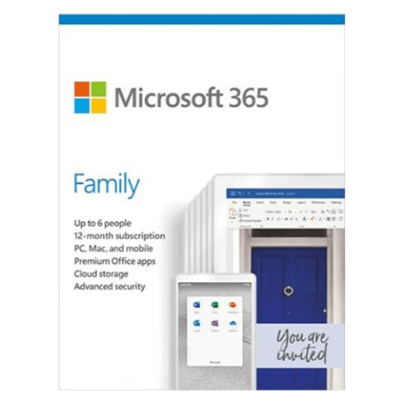 Microsoft M365 family English subscr 1YR Central/Eastern Euro Only ...