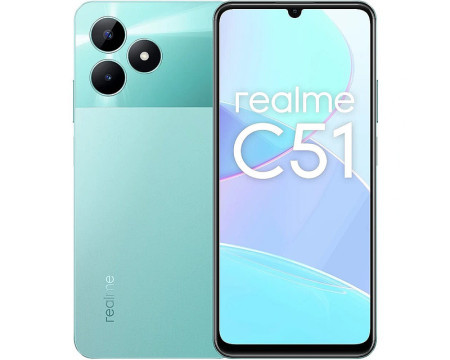 Realme C51 RMX3830 mint green 4/128GB mobilni telefon Kupite na Kliklak.rs