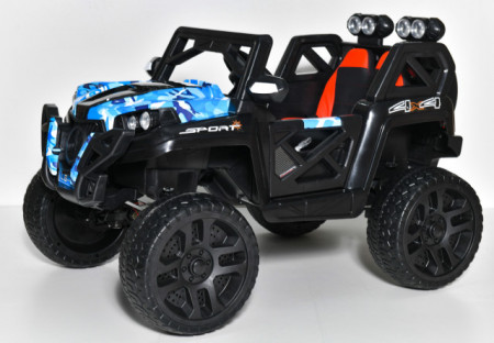 Bagi sport 4x4 na akumulator sa mekim gumama i kožnim sedištem - Plava ...