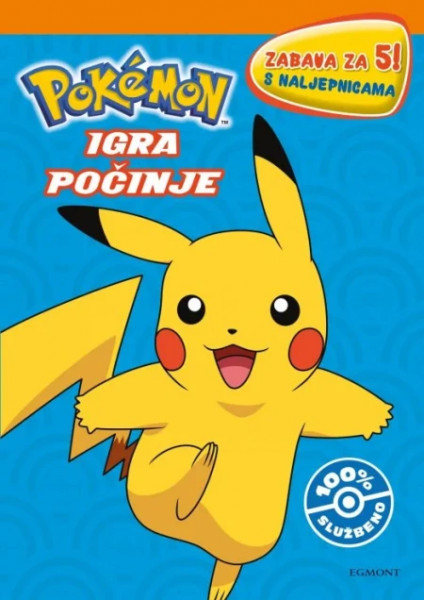 Pokemon igra pocinje zabava za 5! bojanka ( EGM4814 ) Kupite na Kliklak.rs