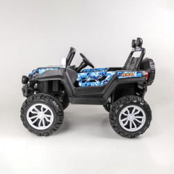 Bagi 1 na akumulator 4x4 sa kožnim sedištima i mekim gumama + mod za ...