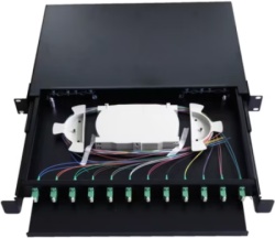 Optički patch panel ExeLink sa 12 konektora SC/APC za rek orman Kupite ...